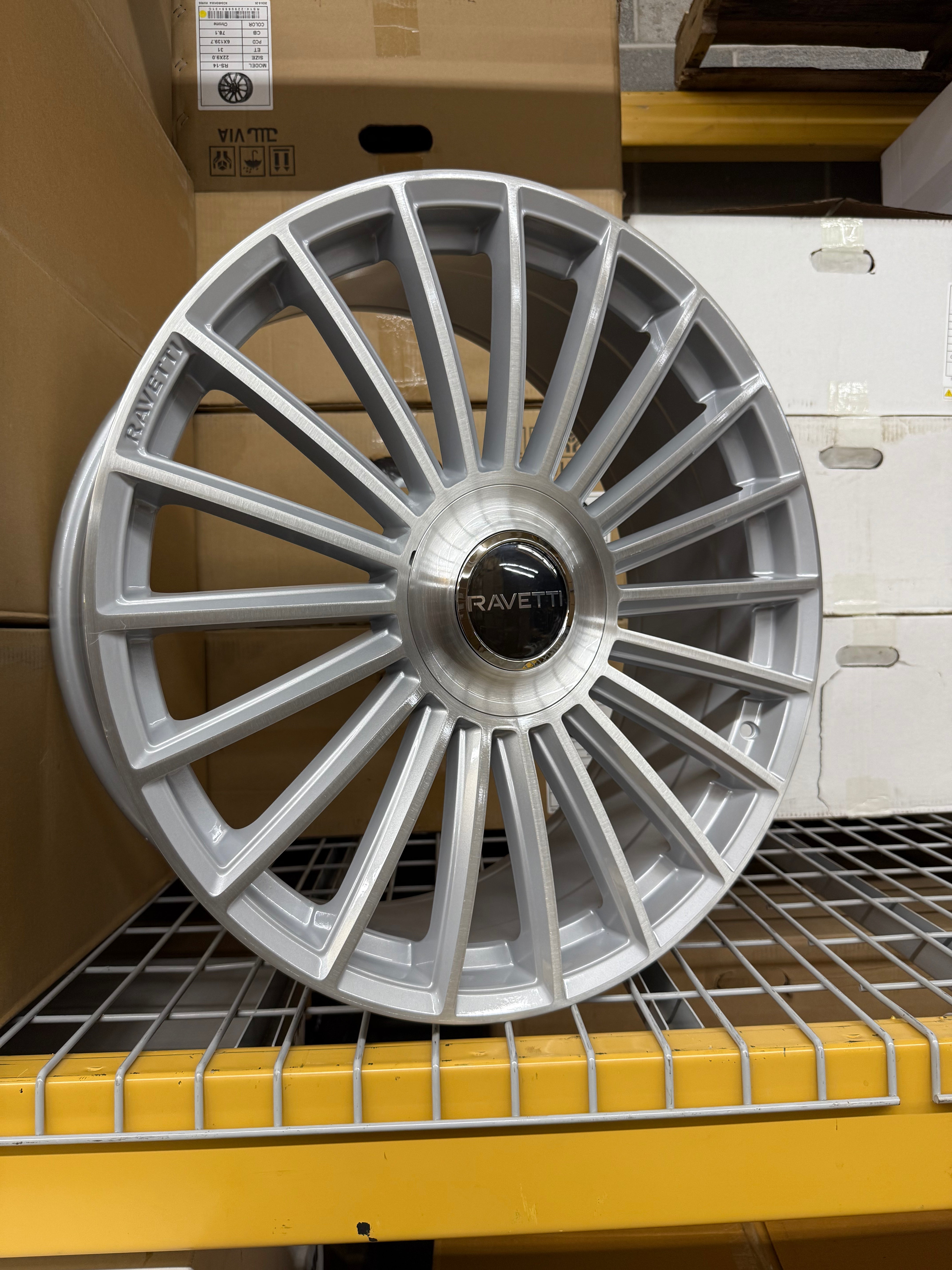 20" Ravetti M17 WHEELS 5x114.3 5x115 5x120 FOR LEXUS ES GS HUNDI FORD ...