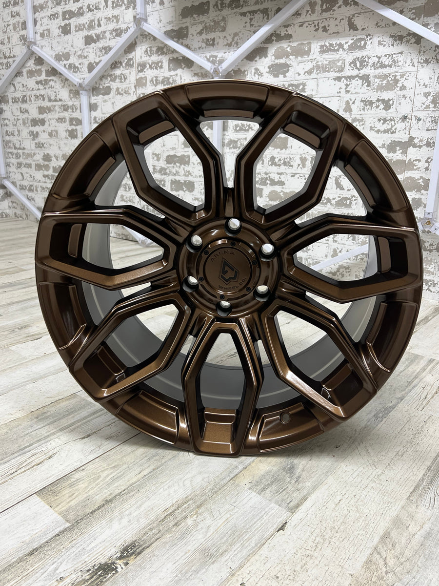 20" Arena A116 Smoked Bronze – Modern-Wheel