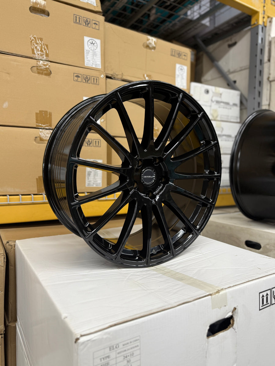 20" 5x114.3 Versus VS11 Gloss BLACK – Modern-Wheel